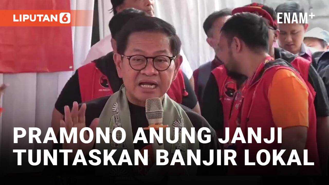 Pramono Anung Bakal Tambah Pasukan Oranye Untuk Atas Banjir Jakarta - LiputanEnam | Vidio