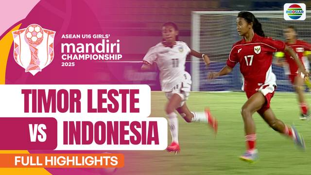 ASEAN U16 Girls Mandiri Championships 2025 | Live & Jadwal