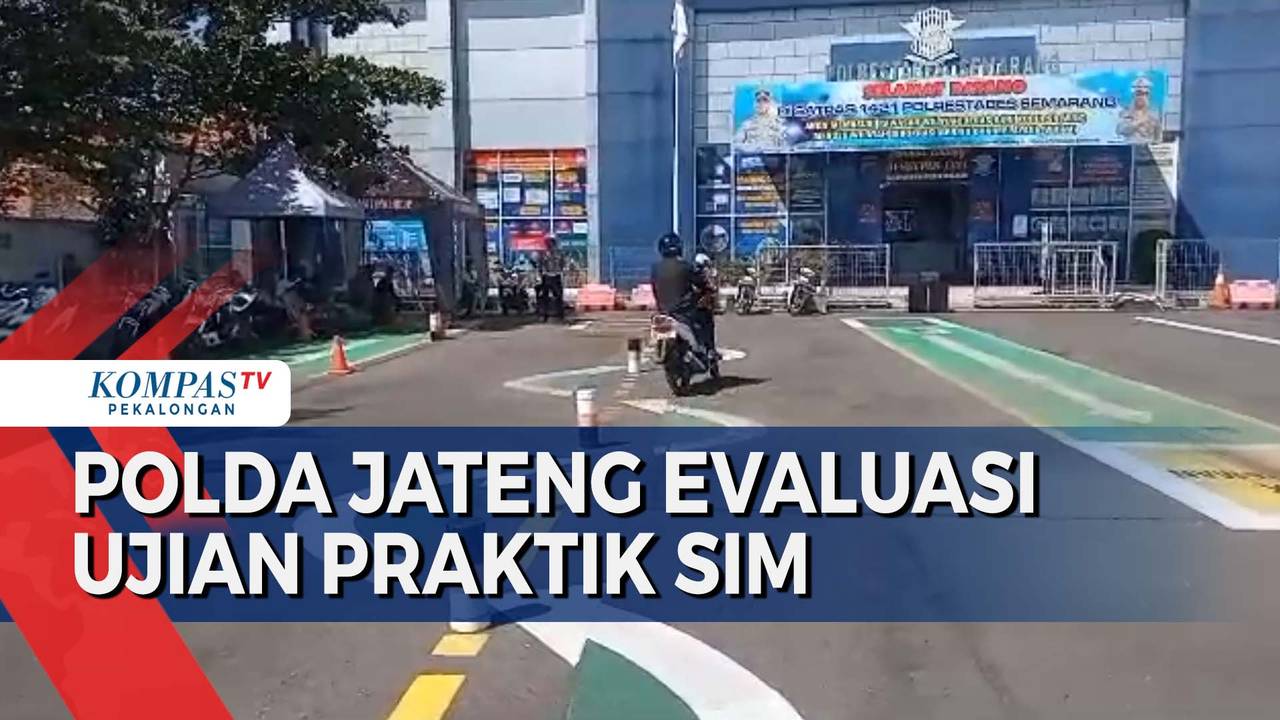 Polda Jateng Beri Toleransi pada Uji Praktik dan Teori SIM di Semarang ...