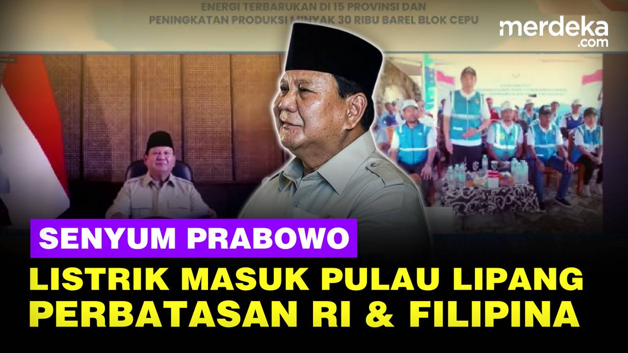 Haru Senyum Prabowo Dapat Kabar Bahagia Pulau Lipang Perbatasan RI ...
