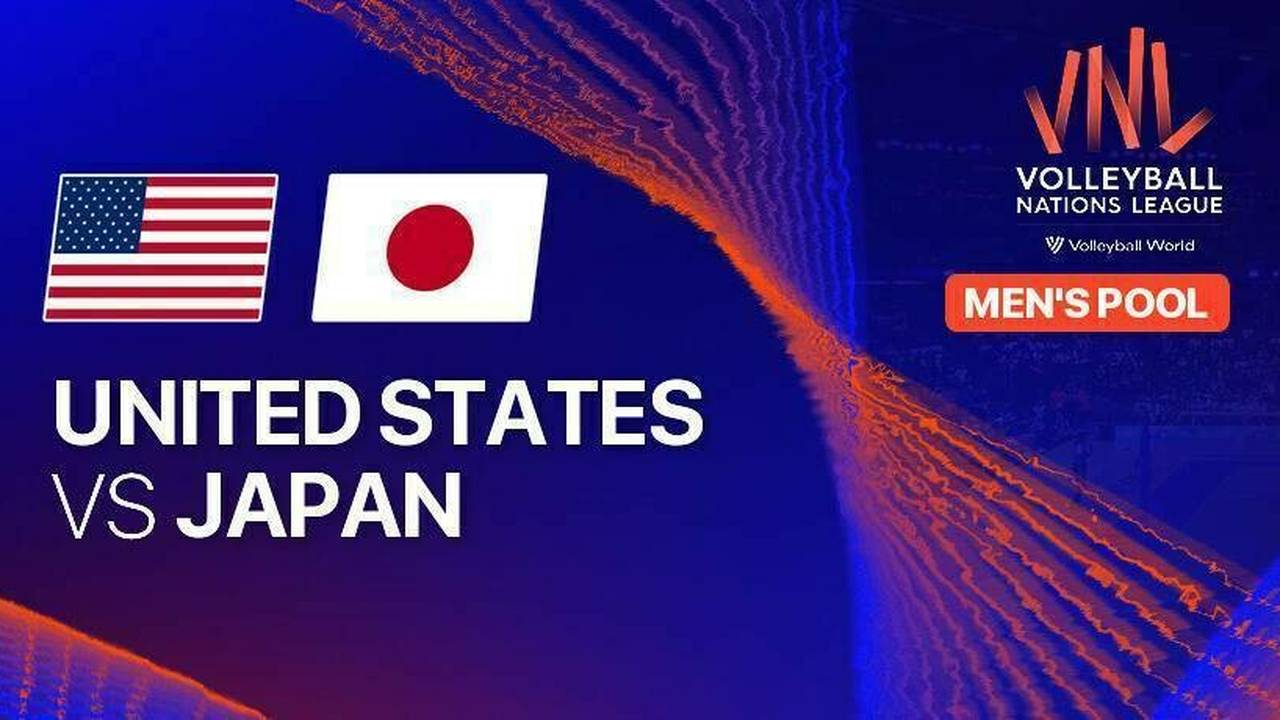 Men: United States vs Japan - Full Match | Volleyball Nations League 2025