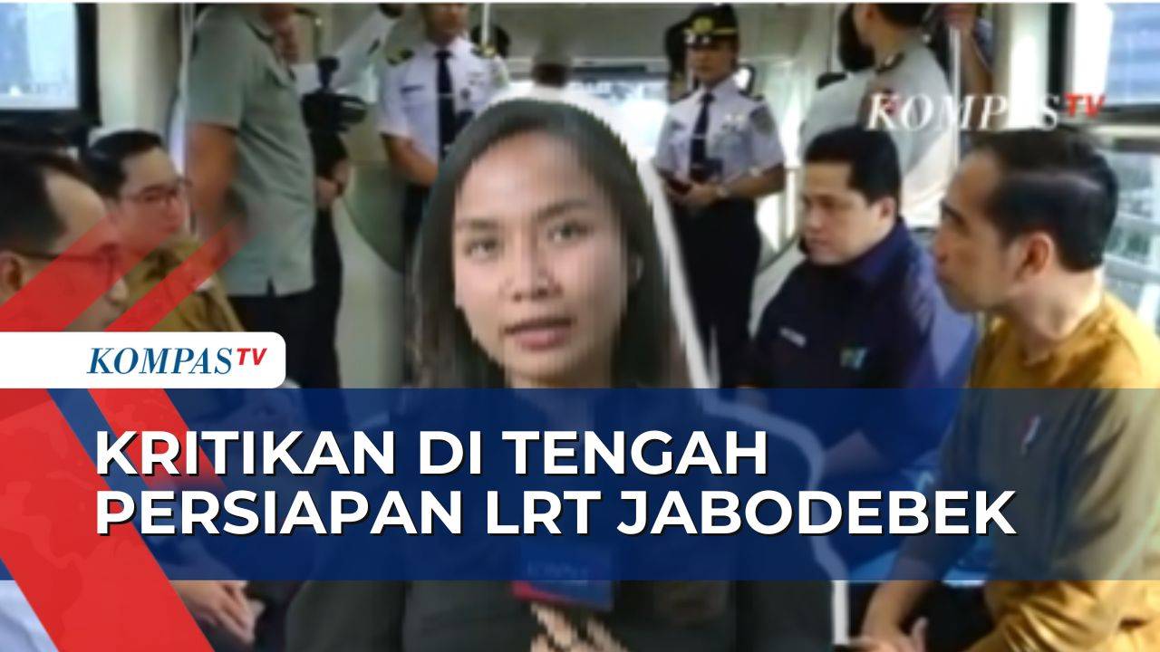 Di Tengah Kritikan Soal Proyek LRT, Presiden Jokowi Jajal LRT Bareng Erick Thohir dan Ridwan ...
