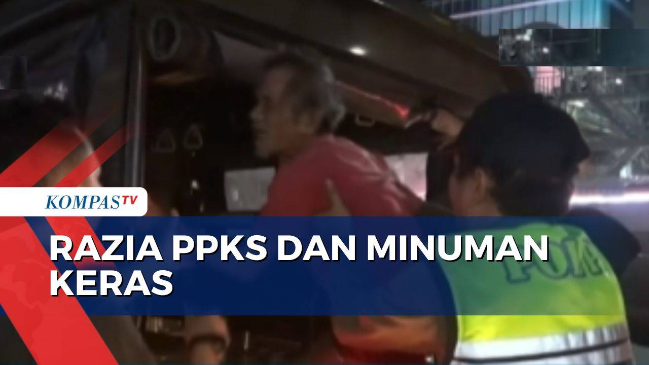 Terjaring Razia PPKS di Kawasan Jakarta Barat, 6 Orang Dibawa ke Panti ...