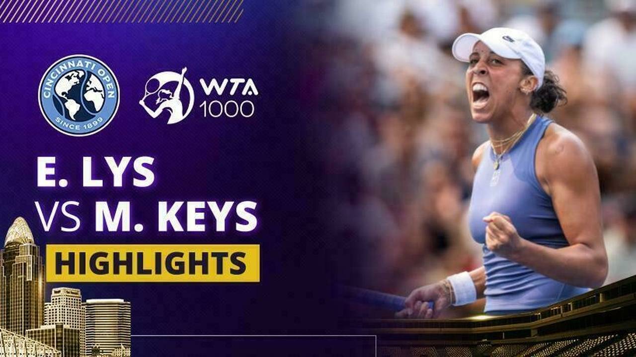 Eva Lys vs Madison Keys - Highlight | WTA 1000: Cincinnati Open 2025