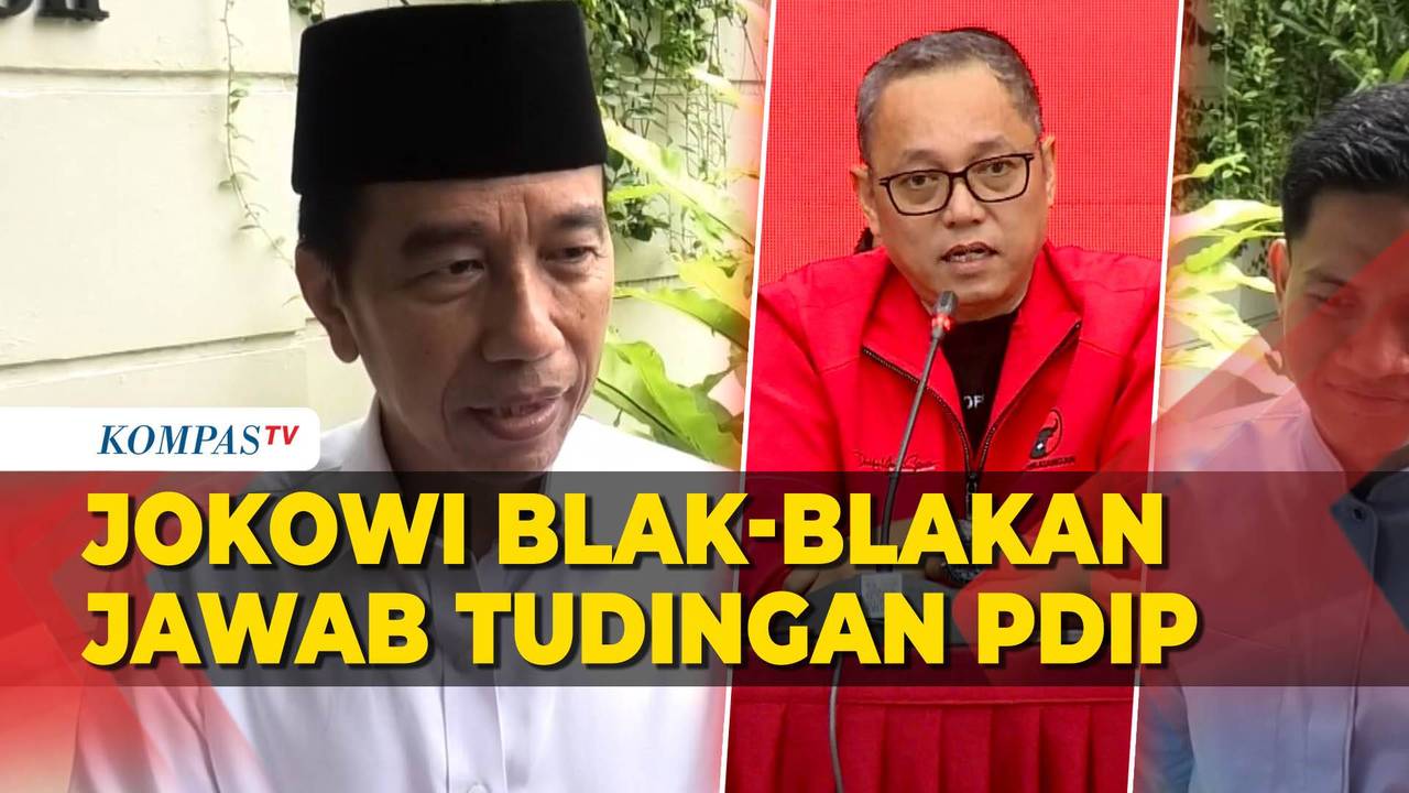 Jokowi Blak-blakan Jawab Tudingan Deddy Sitorus soal Kirim Utusan ke PDIP - Kompas TV | Vidio
