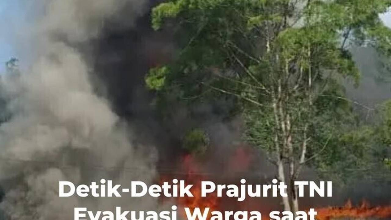 Detik-detik Prajurit TNI Evakuasi Warga saat Rusuh Elelim Papua, Ada ...