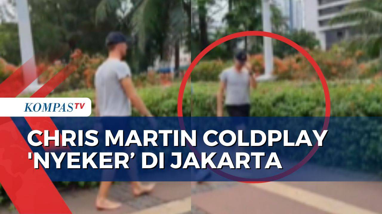 Viral! Video Chris Martin Coldplay Keliling Ibu Kota Jakarta Sambil ...