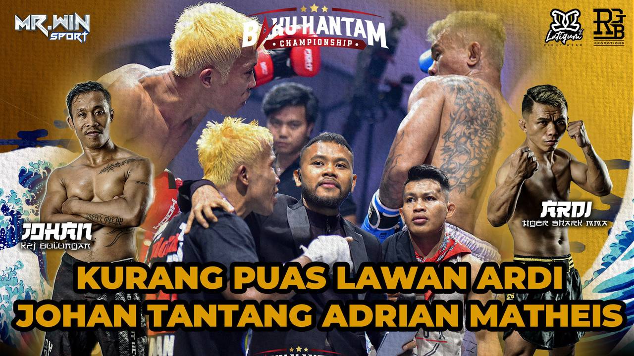 KURANG PUAS, JOHAN TANTANG JUARA ONE CHAMPIONSHIP! JOHAN WAHYUDI VS ...