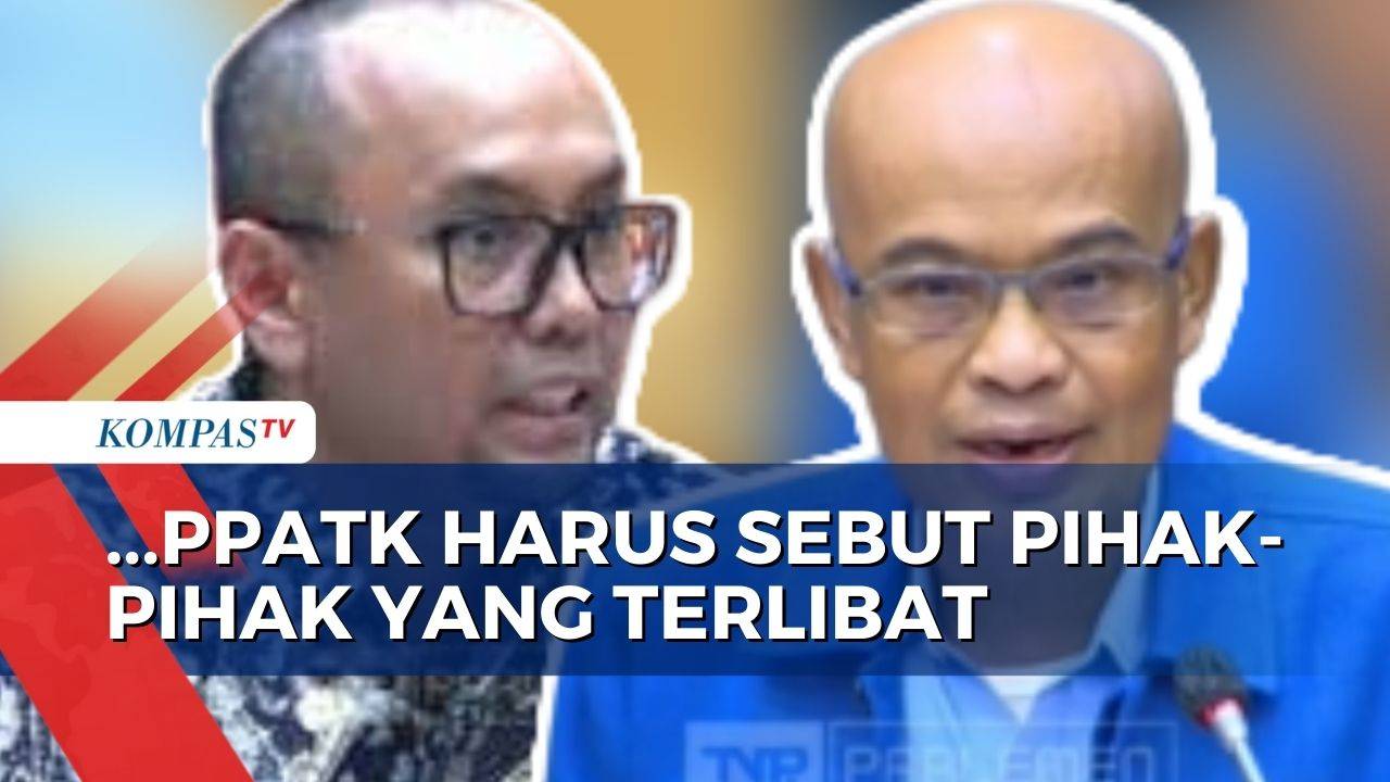 Momen Komisi III DPR Cecar PPATK soal Transaksi Janggal Rp349 Triliun ...