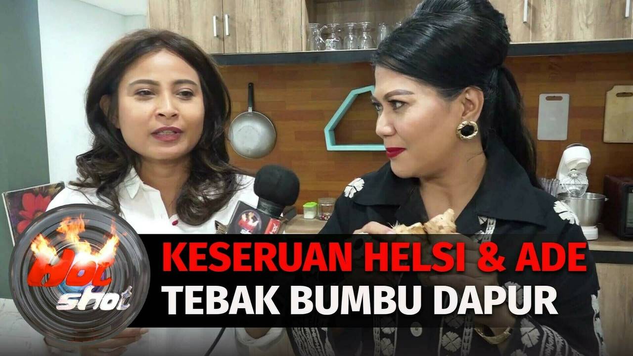Keseruan Helsi Herlinda dan Ade Herlina Tebak Bumbu Dapur Di Lokasi Syuting KCM | Hot Shot | Vidio