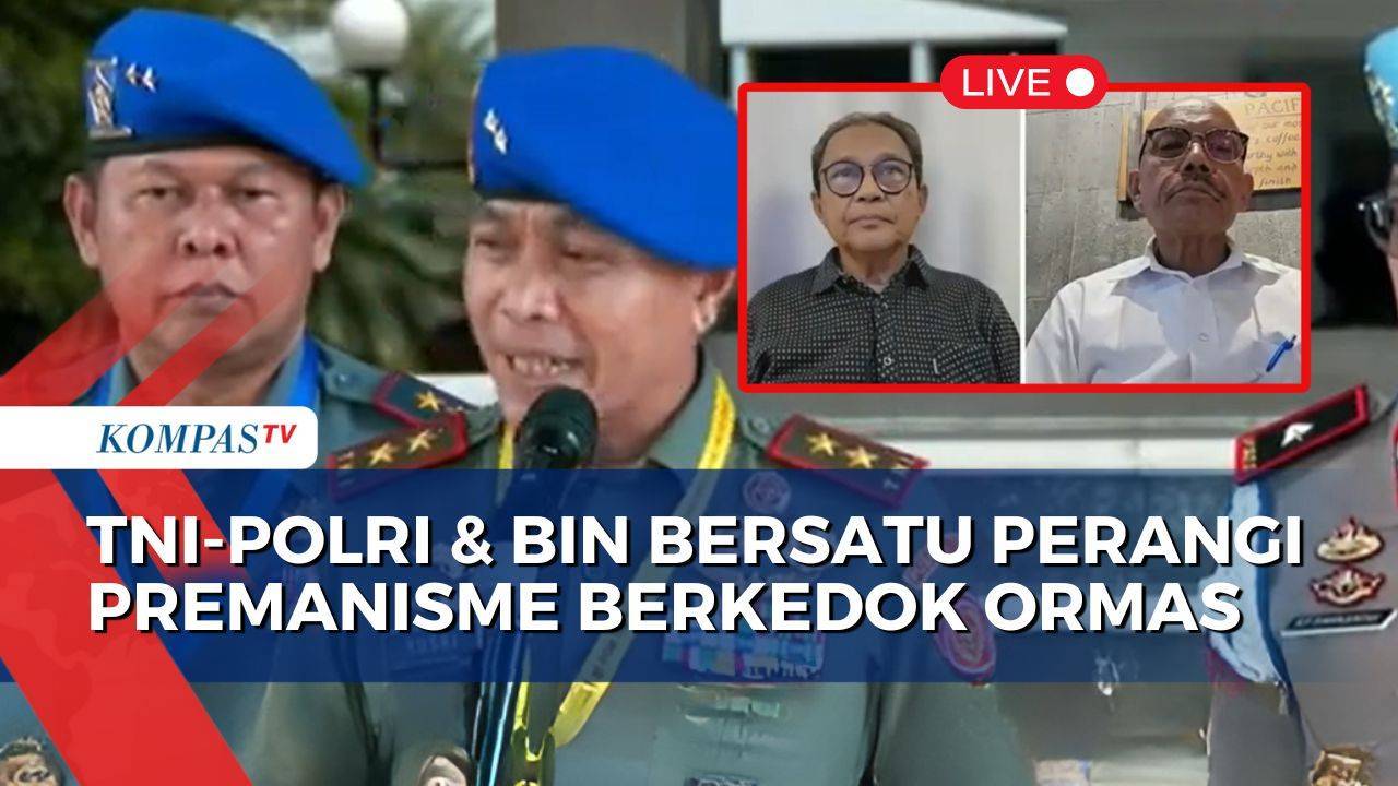 [FULL] Polri-TNI dan BIN Bergabung Berantas Premanisme Berkedok Ormas ...