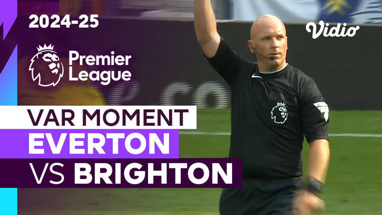 Momen VAR | Everton vs Brighton | Premier League 2024/25 | Vidio