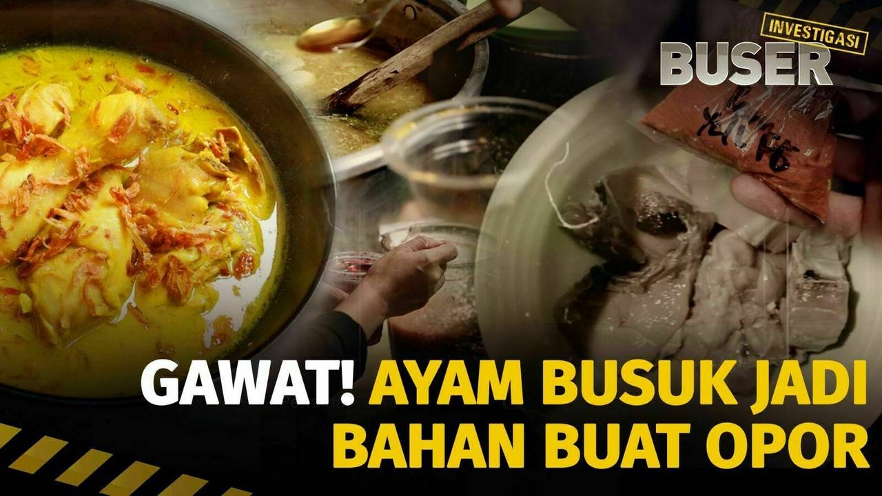 Ayam Busuk Jadi Opor, Bikin Mules! | Buser Investigasi - SCTV | Vidio
