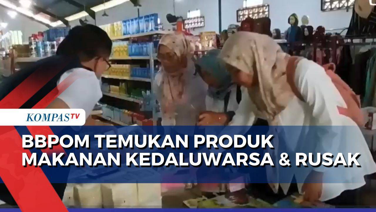 BBPOM Yogyakarta Temukan Ratusan Produk Pangan Rusak dan Kedaluwarsa di ...