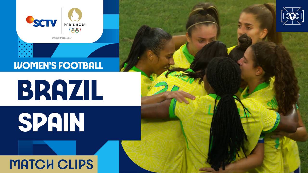 Brazil vs Spain - Match Clips | Olympic Games Paris 2024