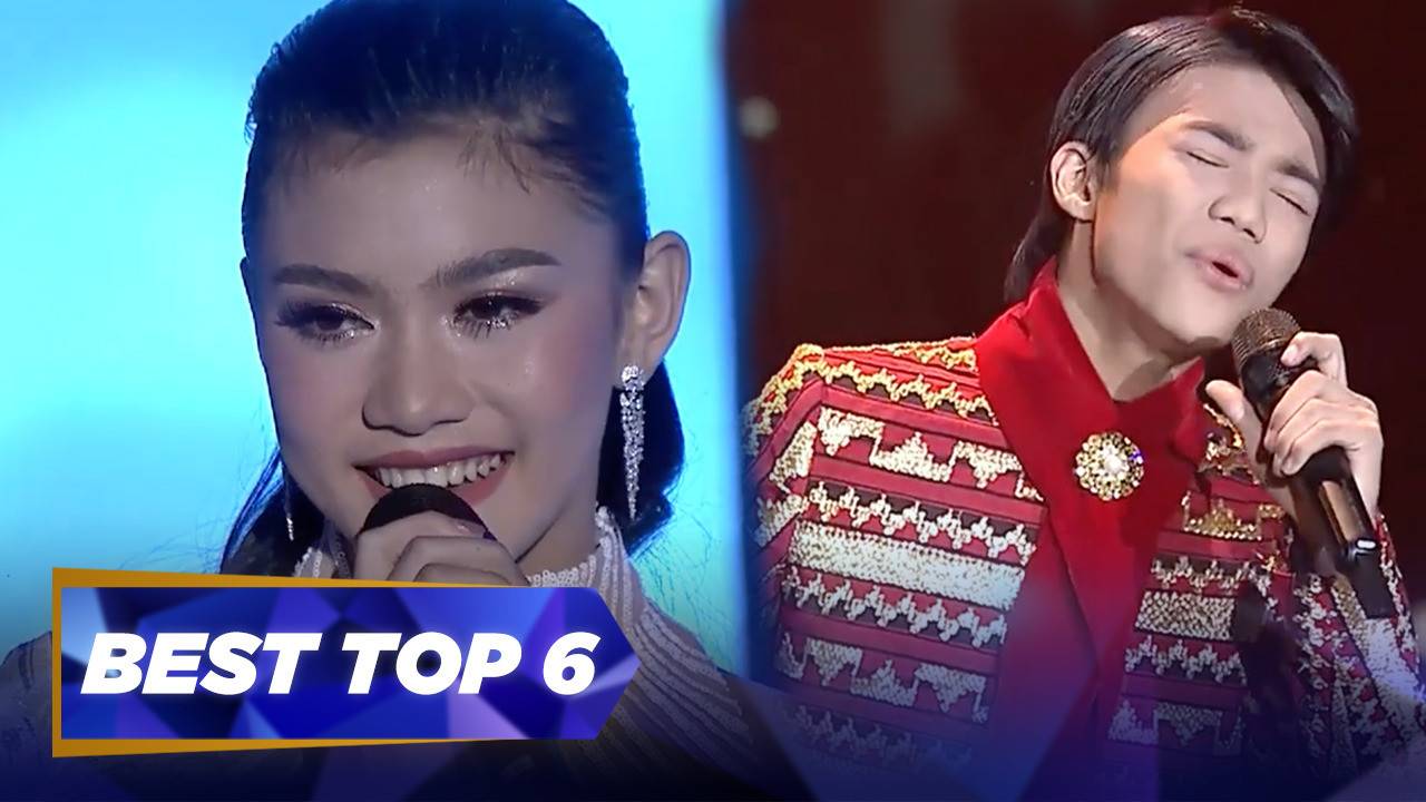 Muda dan Berbakat! Sridevi dan Afan, Best of The Best Top 6 D'Academy 5 ...