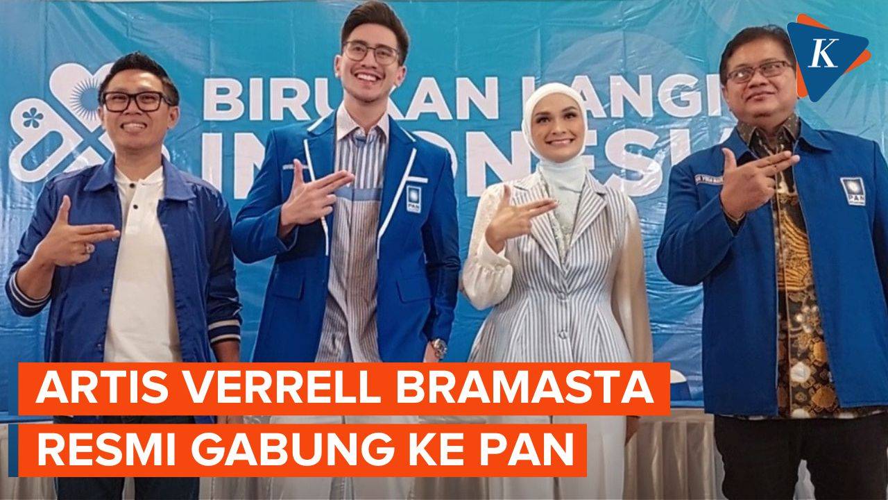 Verrel Bramasta Resmi Gabung PAN, Bakal Nyaleg di Jawa Barat ...