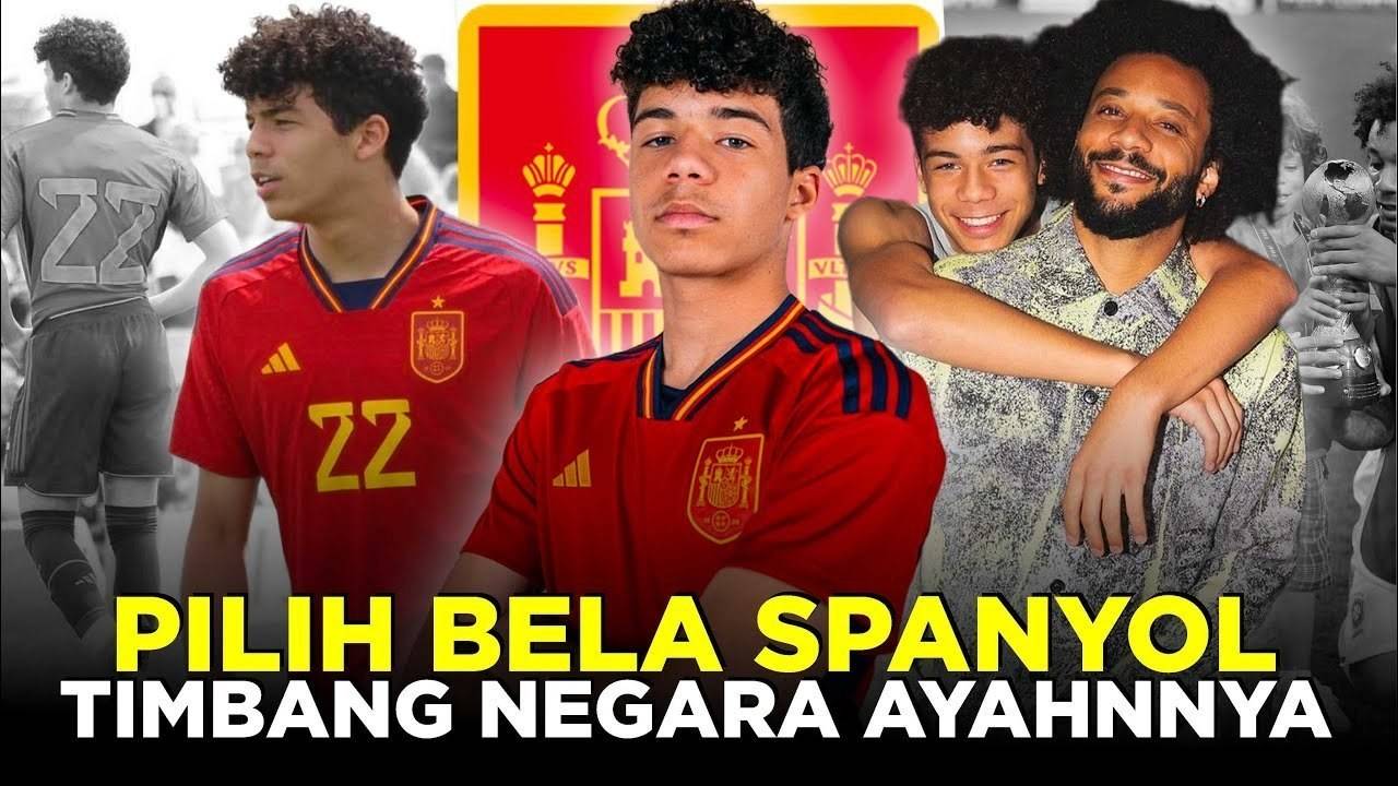 KEHEBATAN ENZO ALVES PUTRA MARCELO YANG DEBUT TIMNAS SPANYOL U15 | Vidio