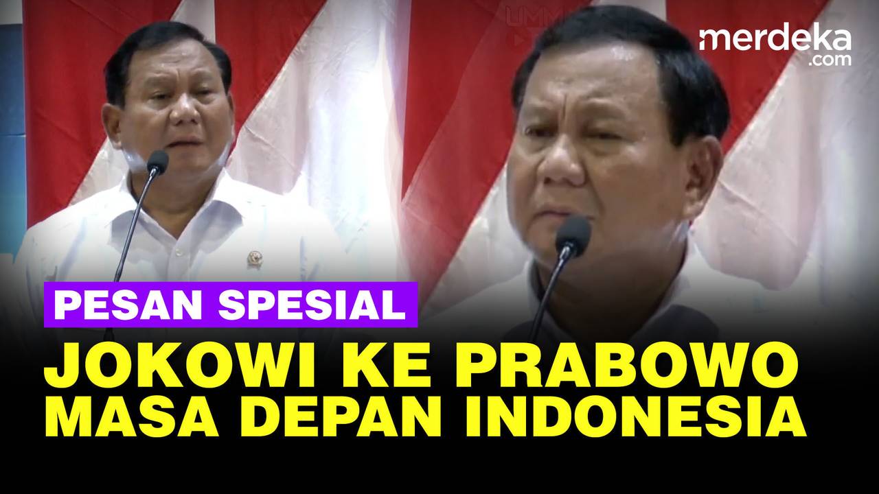 Pesan Spesial Presiden Jokowi ke Prabowo Subianto Tentang Masa Depan ...