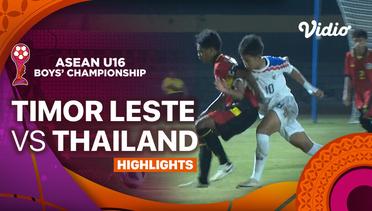 Nonton Koleksi Highlight ASEAN U16 Boys Championship 2024 Terbaru 2024 | Vidio