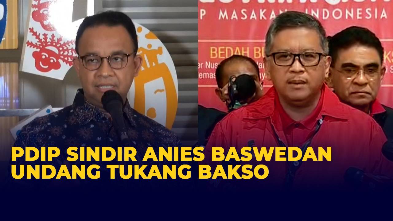 Pdip Sindir Anies Baswedan Soal Datangkan Pedagang Bakso Ke Balai Kota