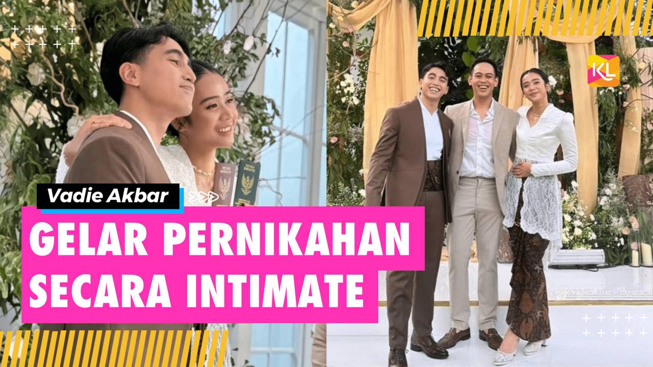 Pernikahan Vadie Akbar Adik Vidi Aldiano Digelar Secara Intimate | Vidio