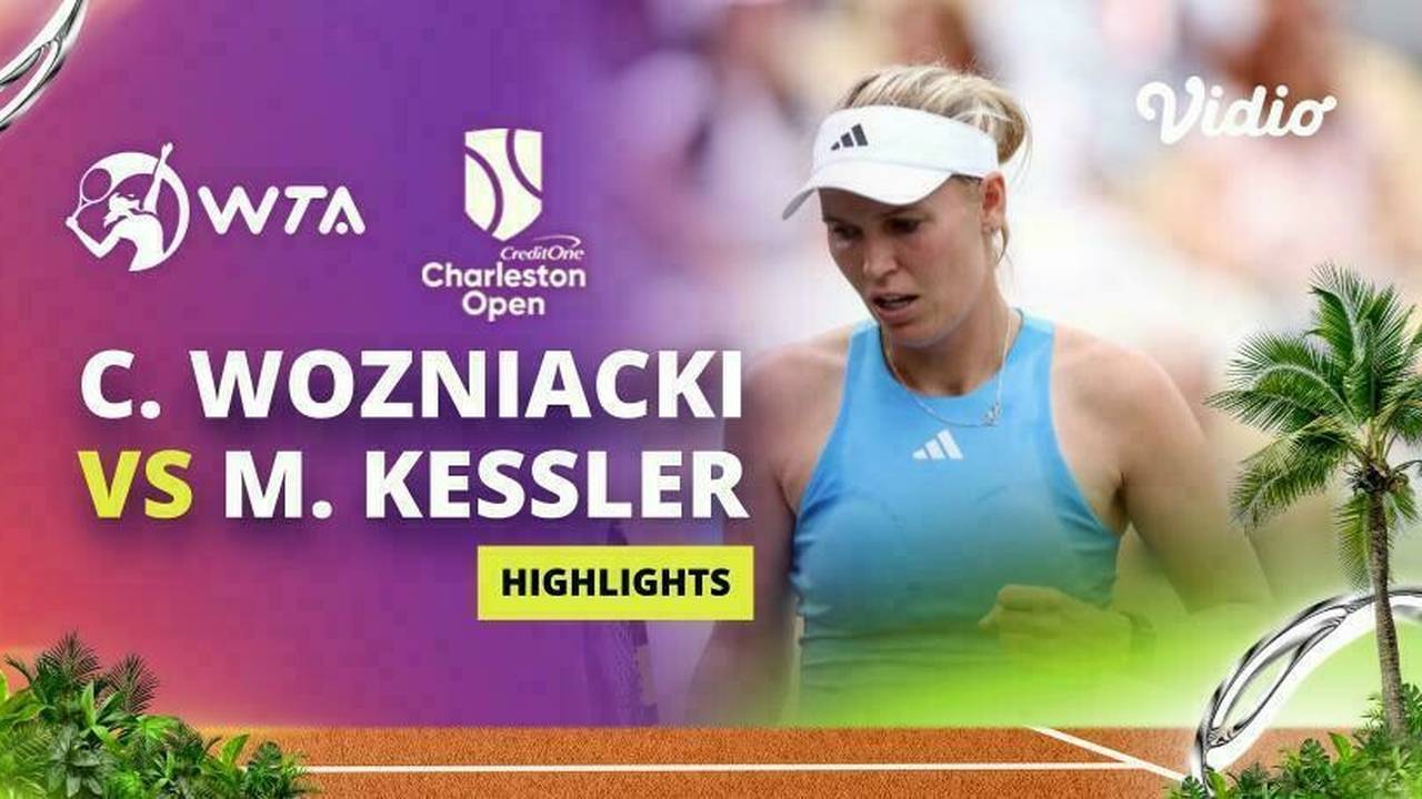 Caroline Wozniacki vs McCartney Kessler - Highlights | WTA Credit One ...