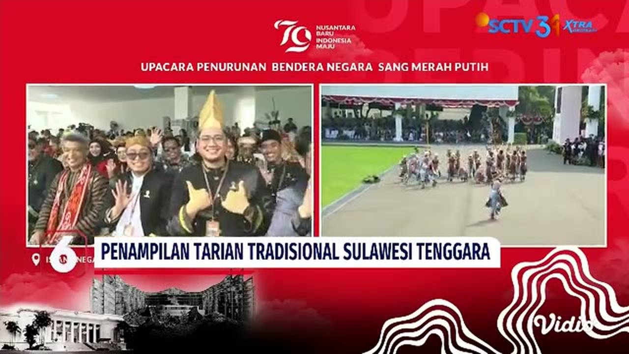 Meriah! Penampilan dari 50 Penari Mempersembahkan Tarian Lulo Alu Asal ...