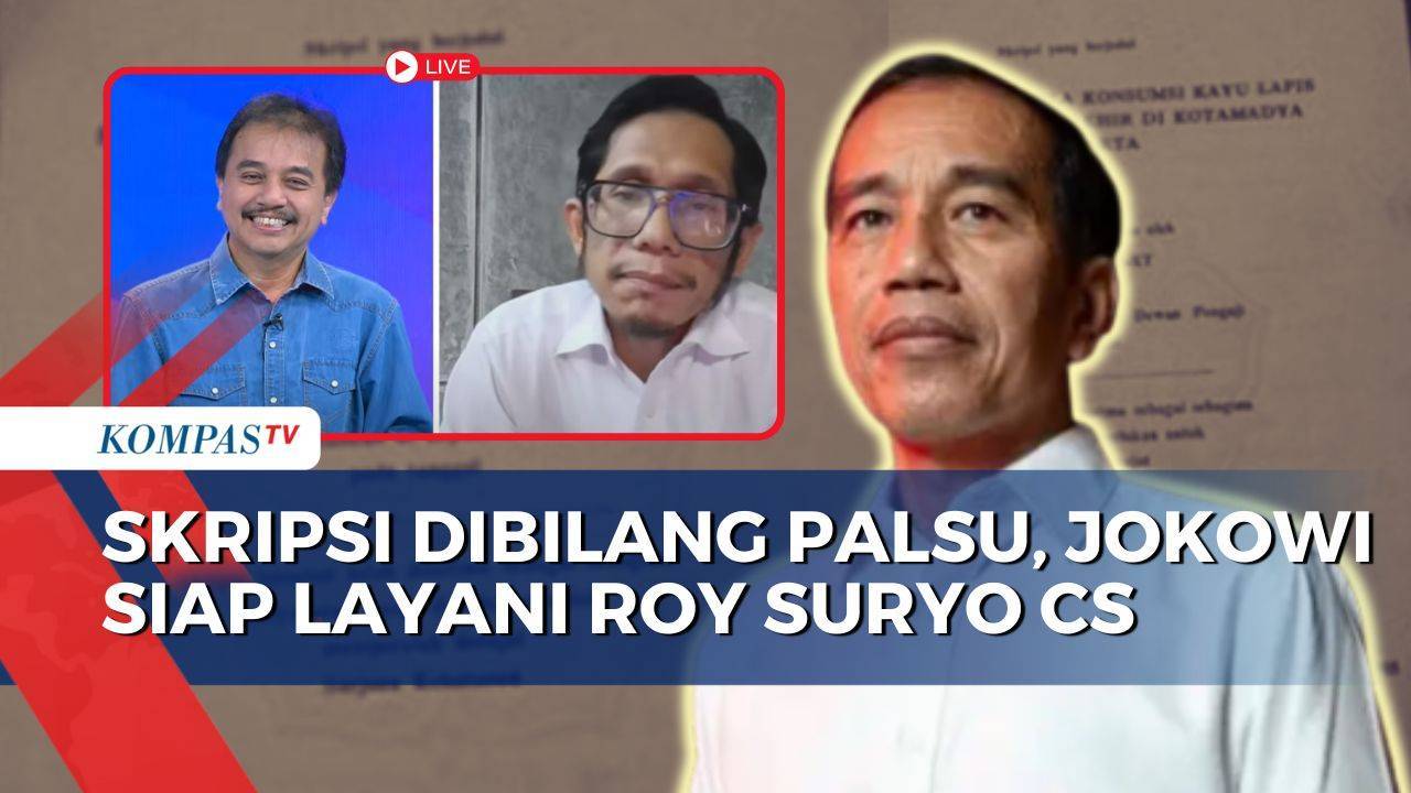 [FULL] Roy Suryo Tanggapi 'Perang Baru' Rismon Tuding Skripsi Jokowi ...