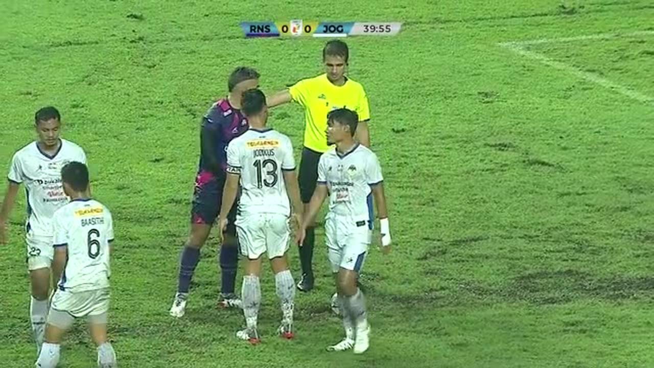 Goool!! Super tenang pinalti Bima Ragil (Rans) mengecoh Imam Arief ...