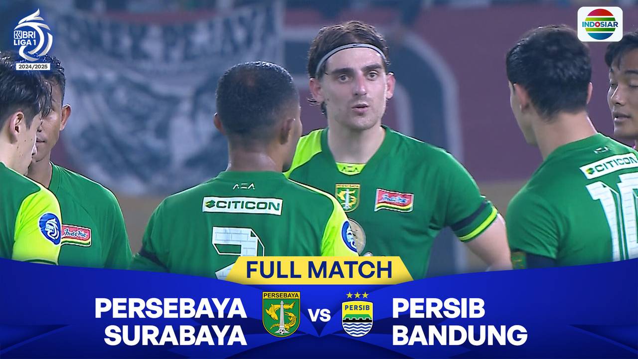 Persebaya Surabaya Vs Persib Bandung - Full Match | BRI Liga 1 2024/25 | Vidio