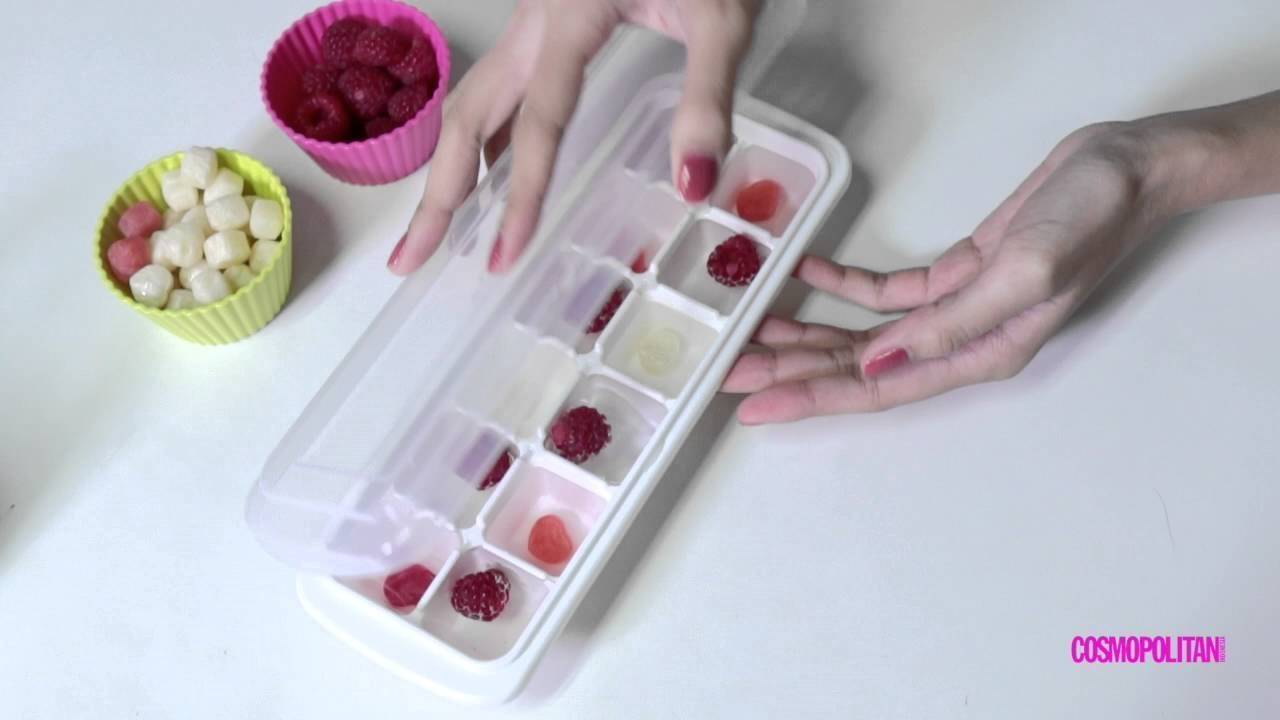Cosmo DIY- Fruity Ice Cube | Vidio