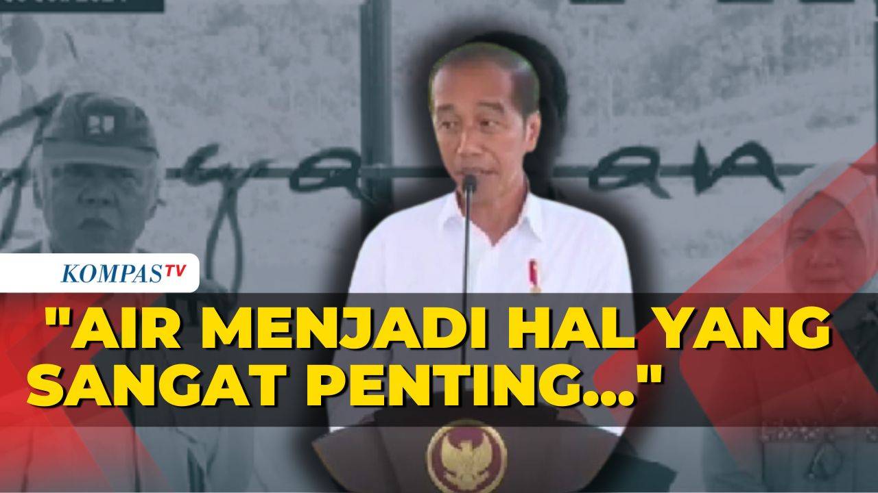 [FULL] Pidato Jokowi Saat Resmikan Bendungan Ameroro di Kabupaten ...