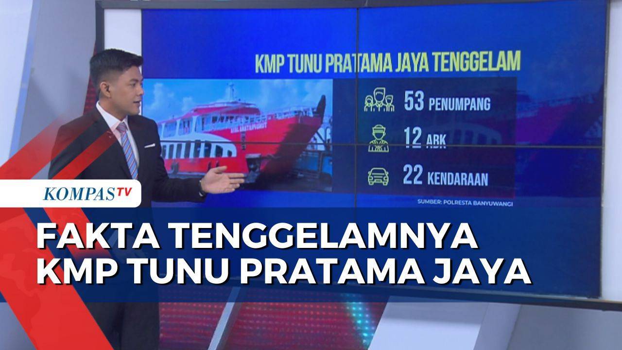 Fakta KMP Tunu Pratama Jaya Tenggelam di Selat Bali: Kronologi-Pencarian Korban | INDO UPDATE ...