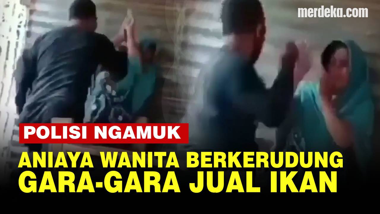 Duduk Perkara Polisi Ngamuk Aniaya Emak-Emak Berkerudung sampai ...