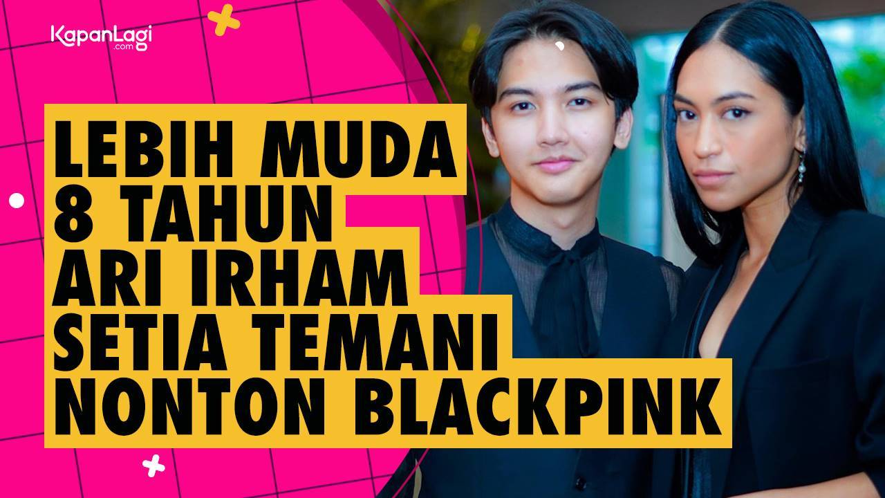 Ari Irham Temani Taskya Namya Nonton BLACKPINK di GBK, Mesra Meski Beda ...