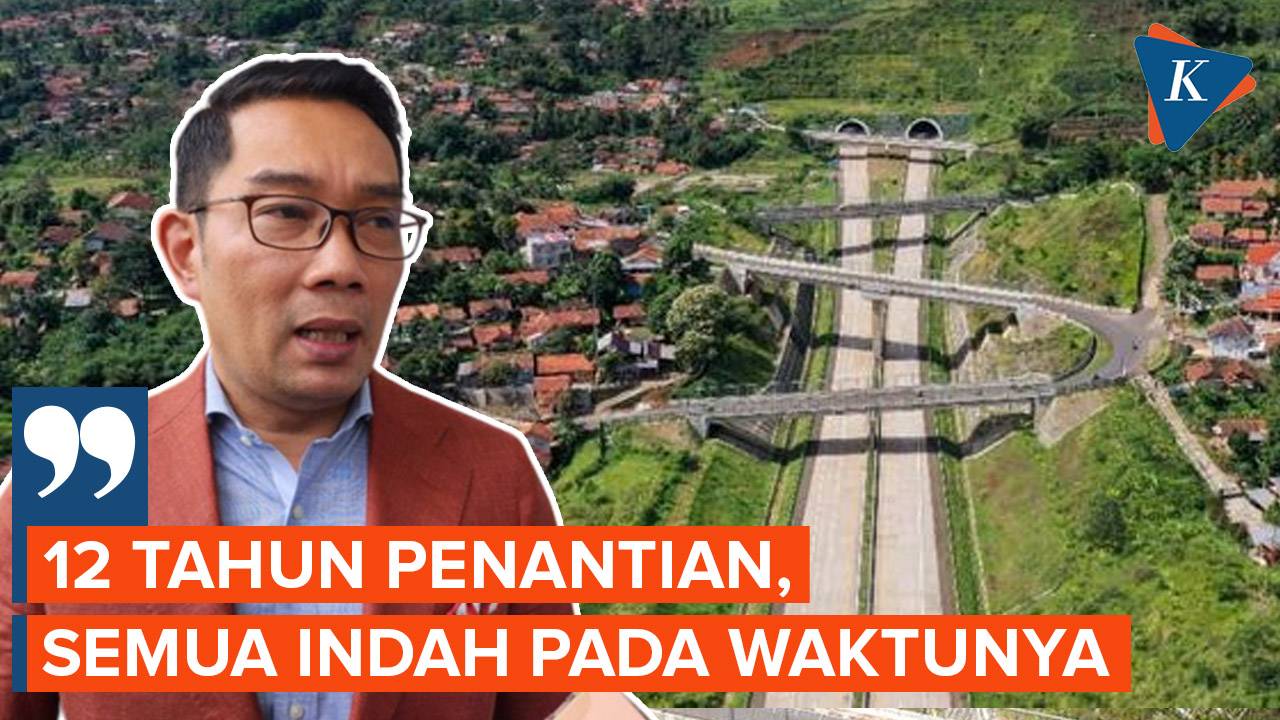 Ridwan Kamil Bangga Tol Cisumdawu Diresmikan di Era Jokowi Setelah 12 Tahun Menunggu - Kompascom ...