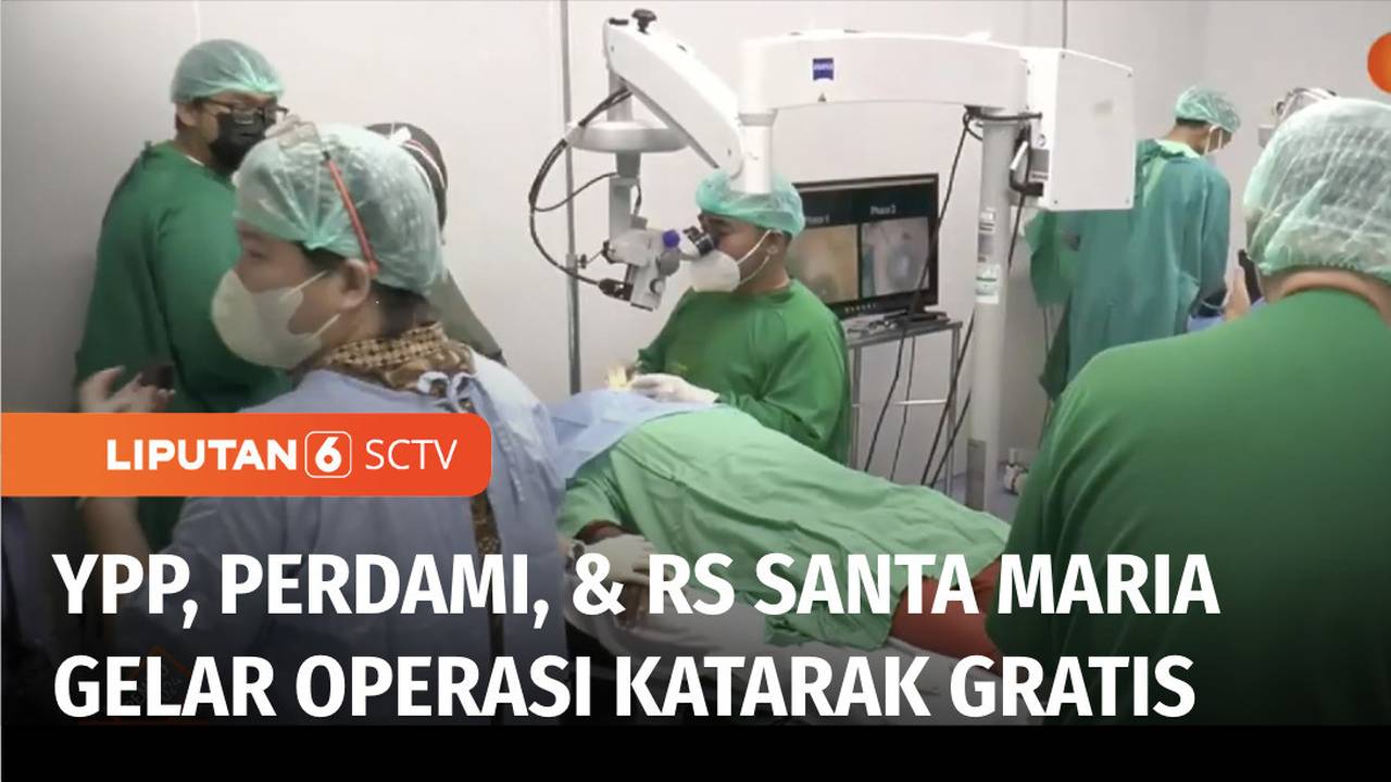 Kolaborasi YPP, Perdami, dan RSU Santa Maria, Menggelar Operasi Katarak ...