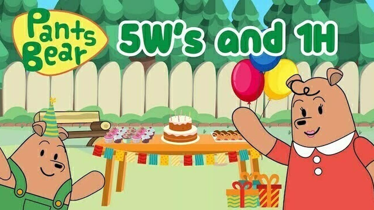 Pants Bear - Learn English with Pants Bear - Learning English 5W and 1H ...