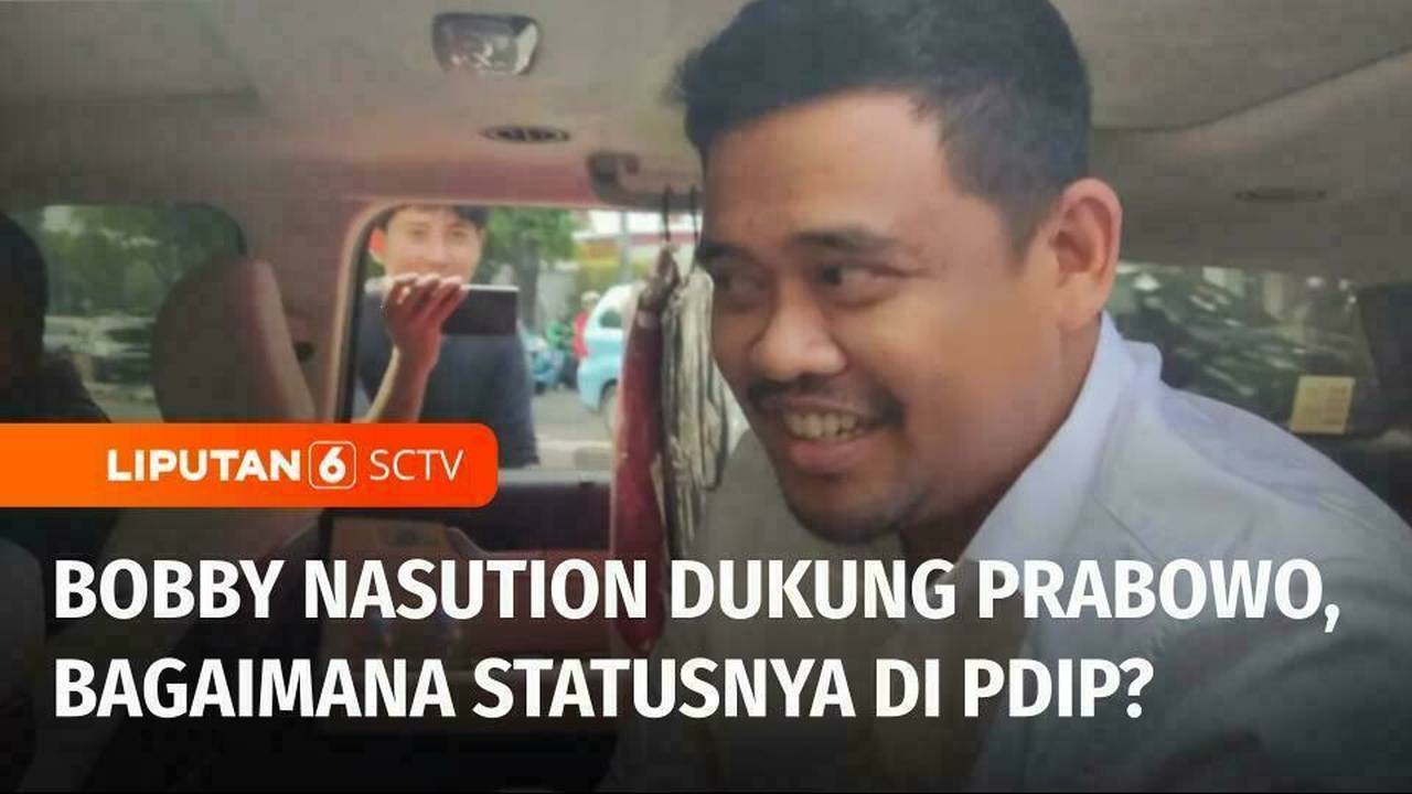 Hadiri Deklarasi Prabowo-Gibran, PDIP Beri Ultimatum pada Bobby Nasution | Liputan 6 - SCTV | Vidio
