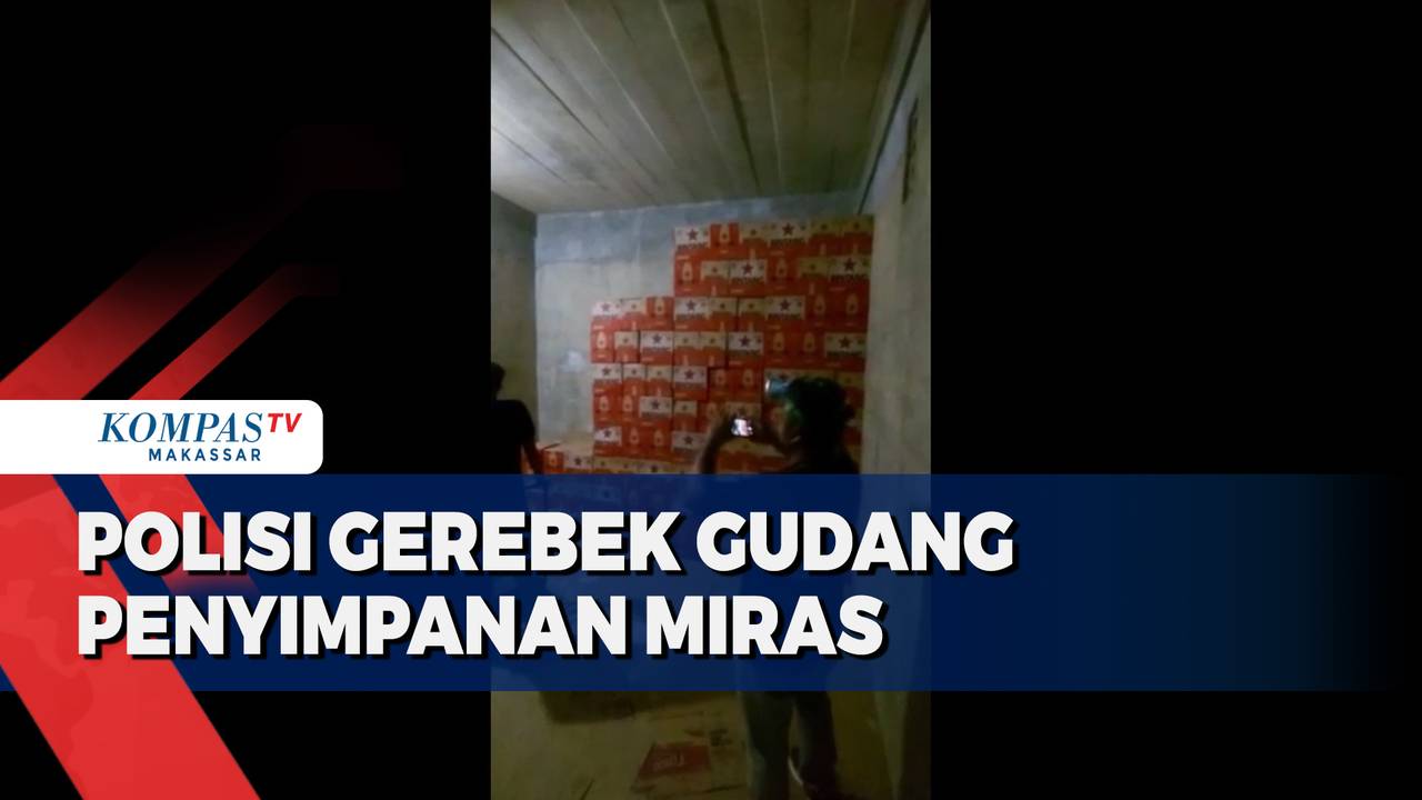 Polisi Gerebek Gudang Penyimpanan Miras - Kompas TV | Vidio