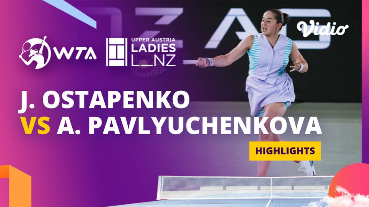 Semi Final: Jelena Ostapenko vs Anastasia Pavlyuchenkova - Highlights ...