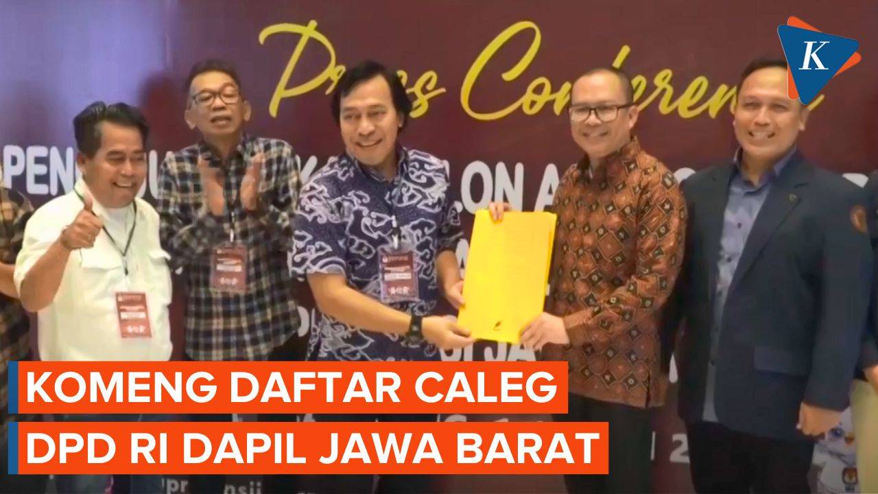 Komedian Komeng Daftar Caleg DPD RI Dapil Jawa Barat, Ini Alasannya ...