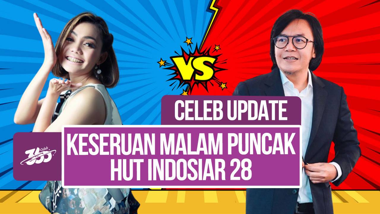 Duel Lato-Lato! Ucapan HUT 28 Indosiar dari Rina Nose dan Ari Lasso
