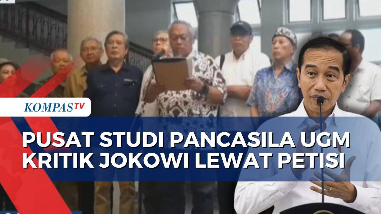 Pusat Studi Pancasila UGM Bacakan Petisi Kritikan untuk Jokowi - Kompas ...