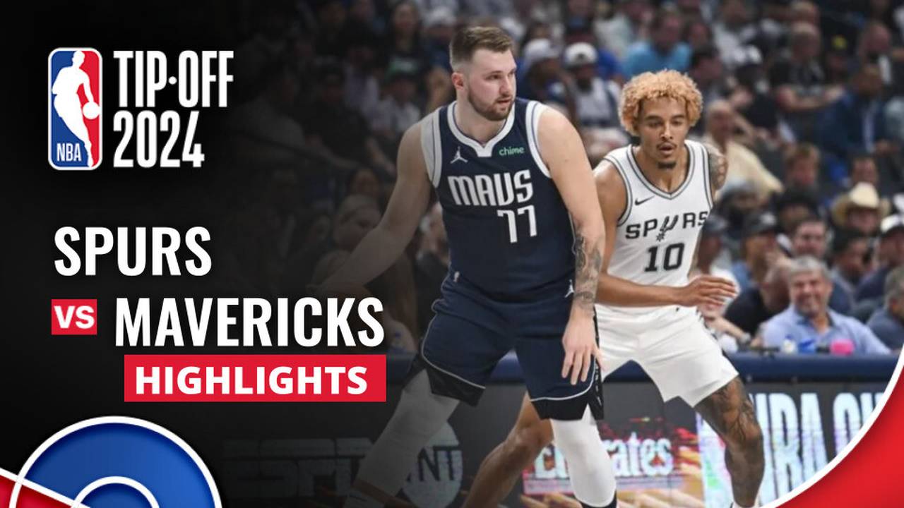 San Antonio Spurs vs Dallas Mavericks - Highlights | NBA Regular Season 2024/25 | Vidio
