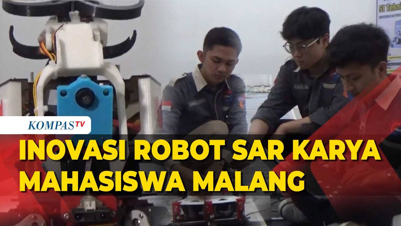 Melihat Canggihnya Inovasi Robot SAR Buatan Mahasiswa Malang - Kompas ...