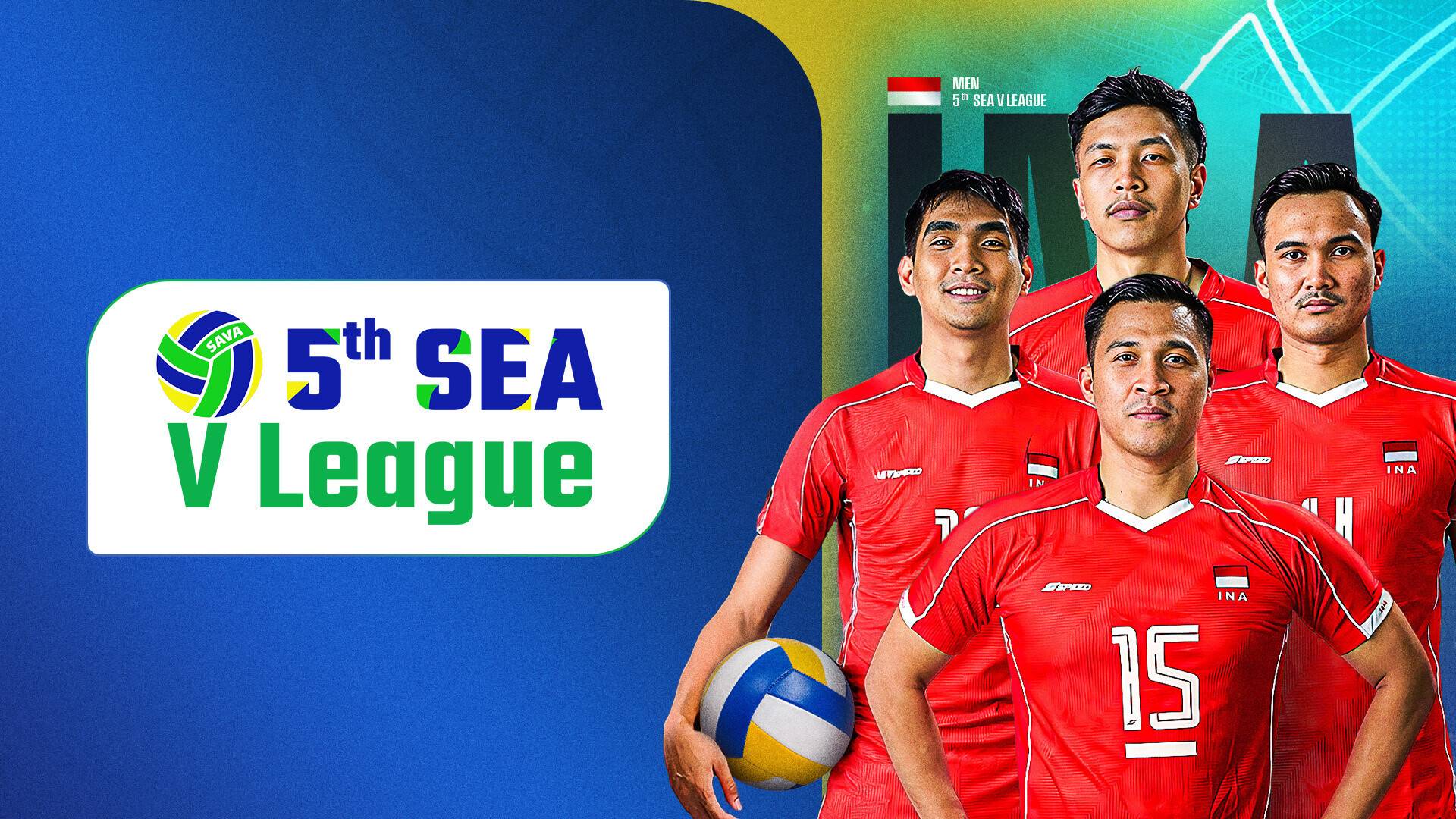Live Streaming Men: Cambodia vs Philippines - SEA VLeague - 12 Juli 2025