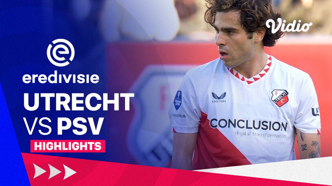 Utrecht vs PSV - Highlights | Eredivisie 24/25 | Vidio