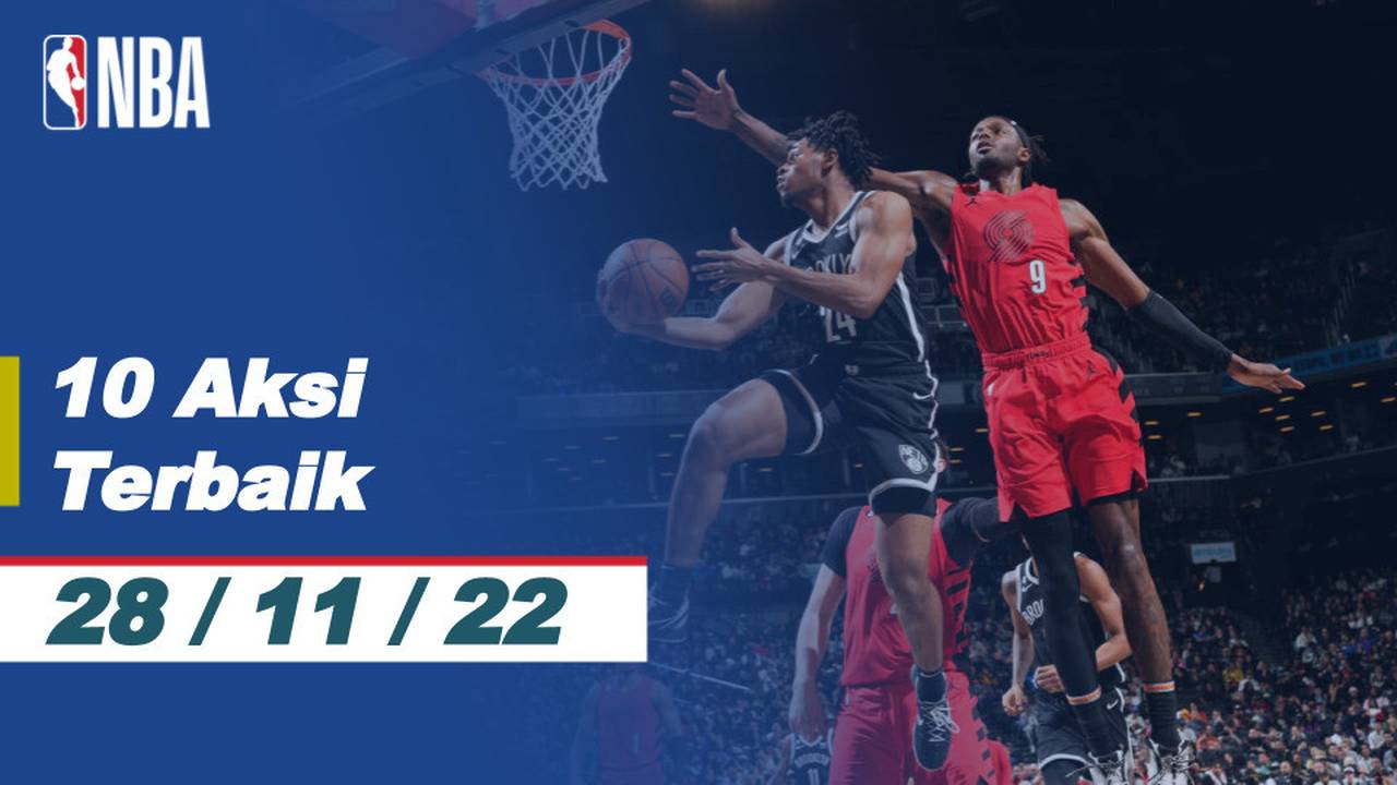 Top 10 | Aksi Terbaik - 28 November 2022 | NBA Regular Season 2022/23 | Vidio